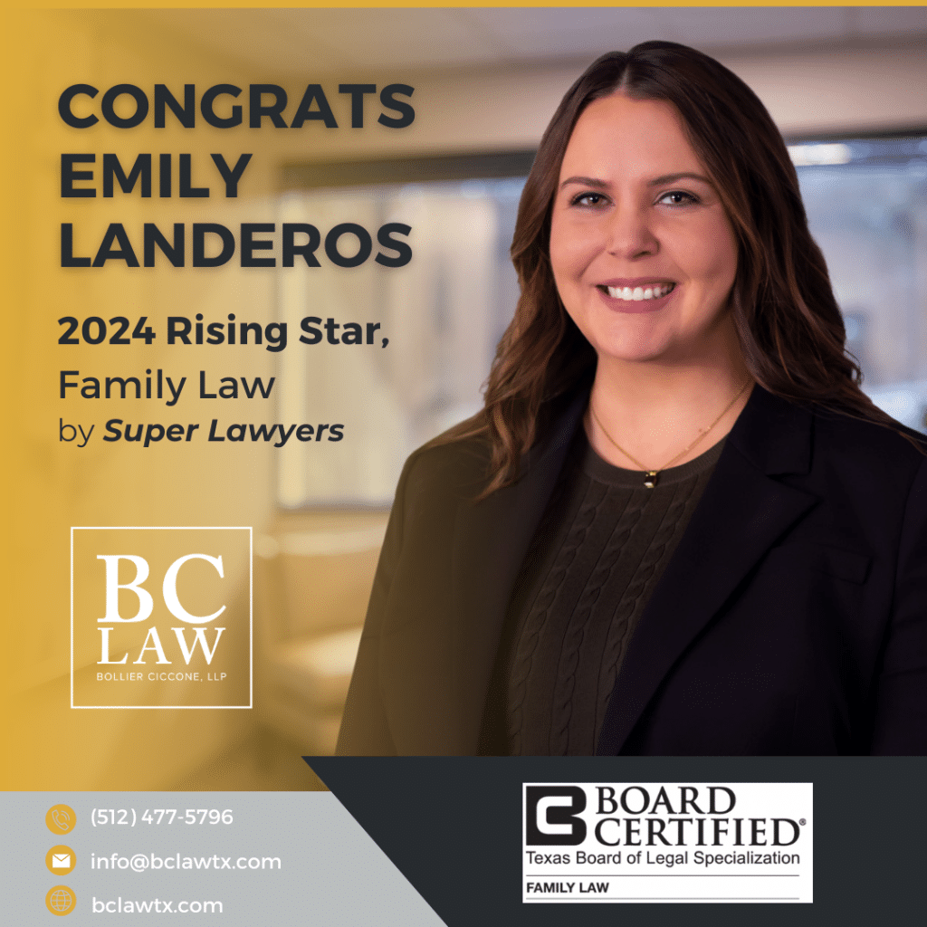 Emily Landeros: A Texas Rising Star in Family Law - BC Law Texas